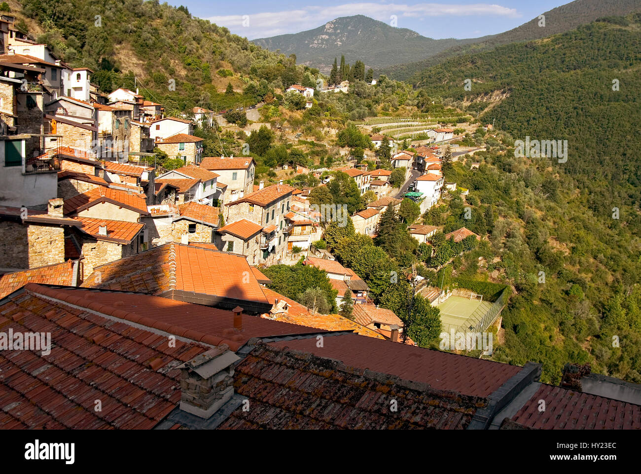 Village apricale liguria italy hi-res stock photography and images - Alamy