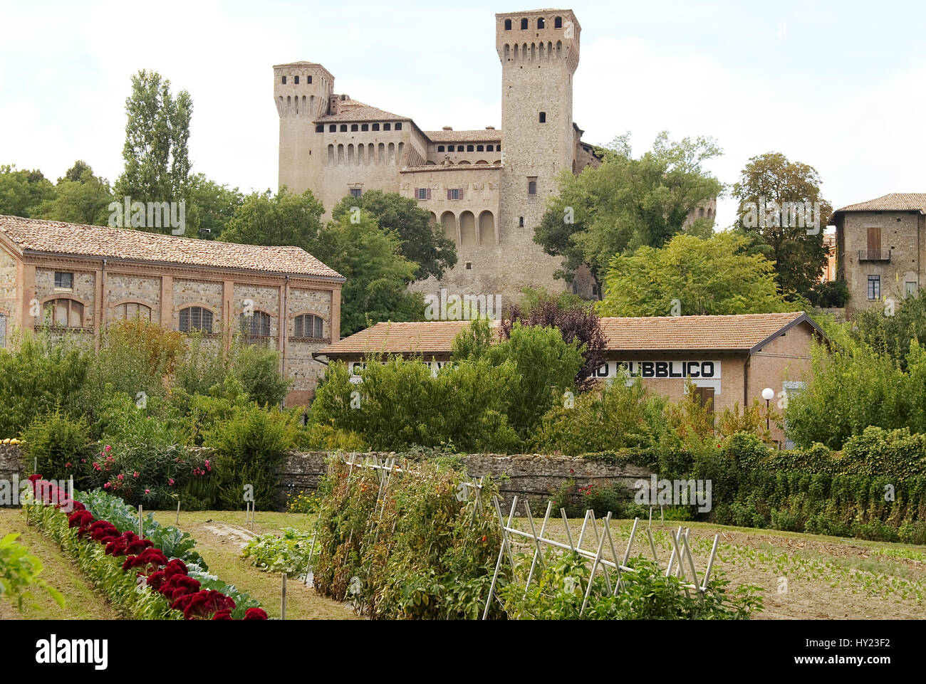 The Rocca of Vignola, a city and a comune in the province of Modena ...