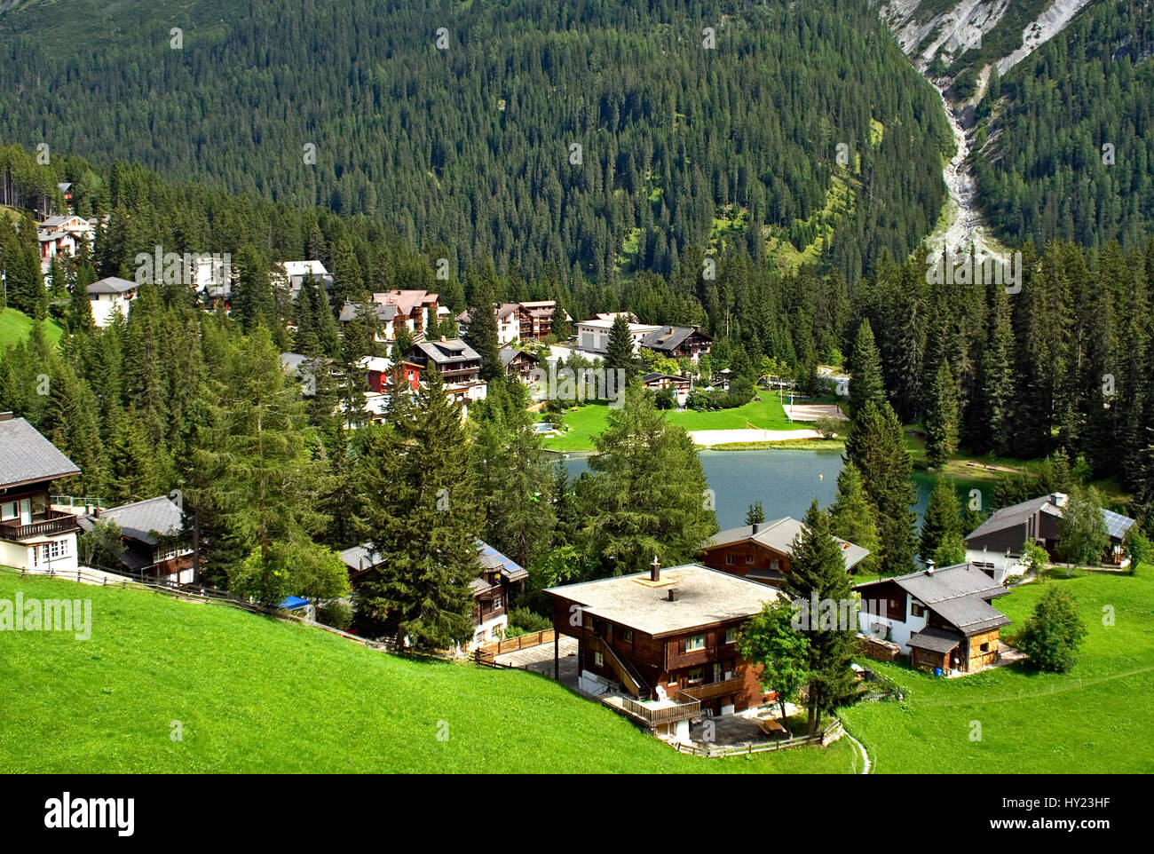 Alpendorf summer hi-res stock photography and images - Alamy