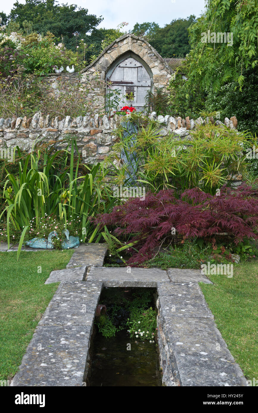 Picture taken in the Millenium Garden at Burrow Farm Gardens, also ...