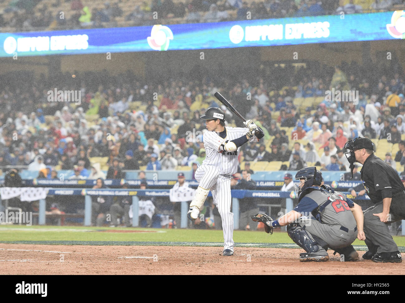 Los Angeles, California, USA. 21st Mar, 2017. Shogo Akiyama (JPN) WBC ...