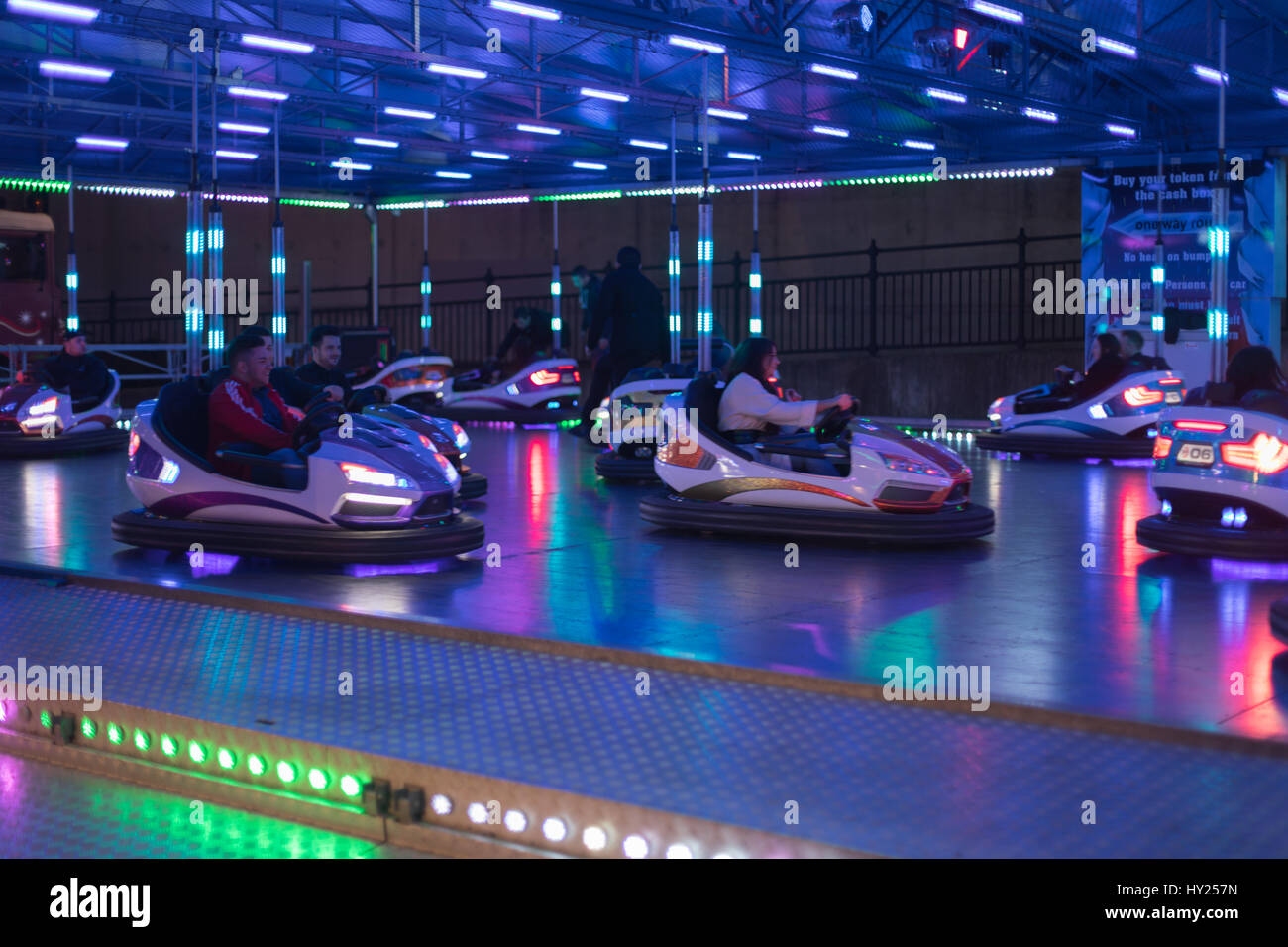 Peterborough, UK. 30th March 2017. Peterborough mart fun fair at ...