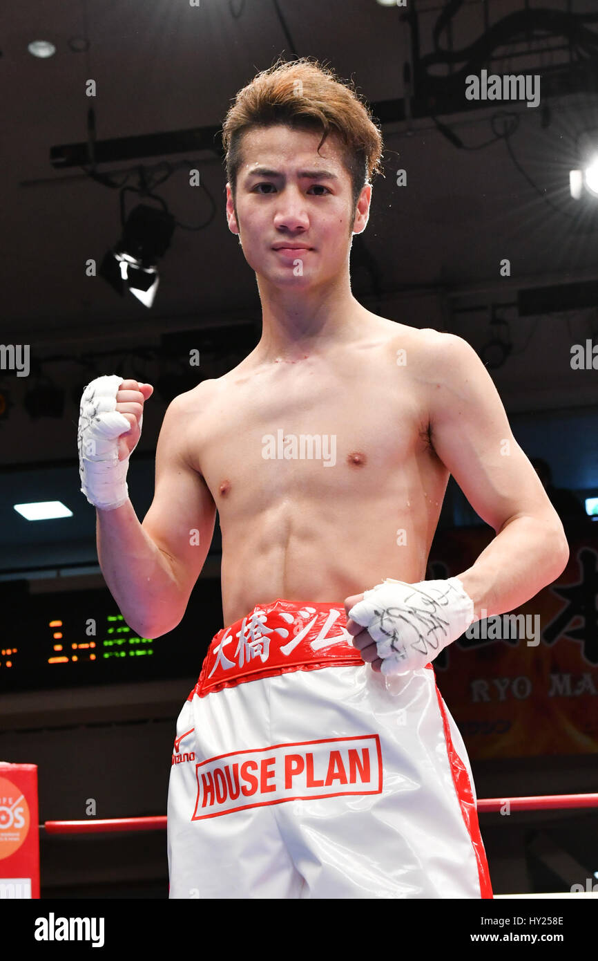 Tokyo, Japan. 27th Mar, 2017. Ryo Matsumoto (JPN) Boxing : Ryo ...