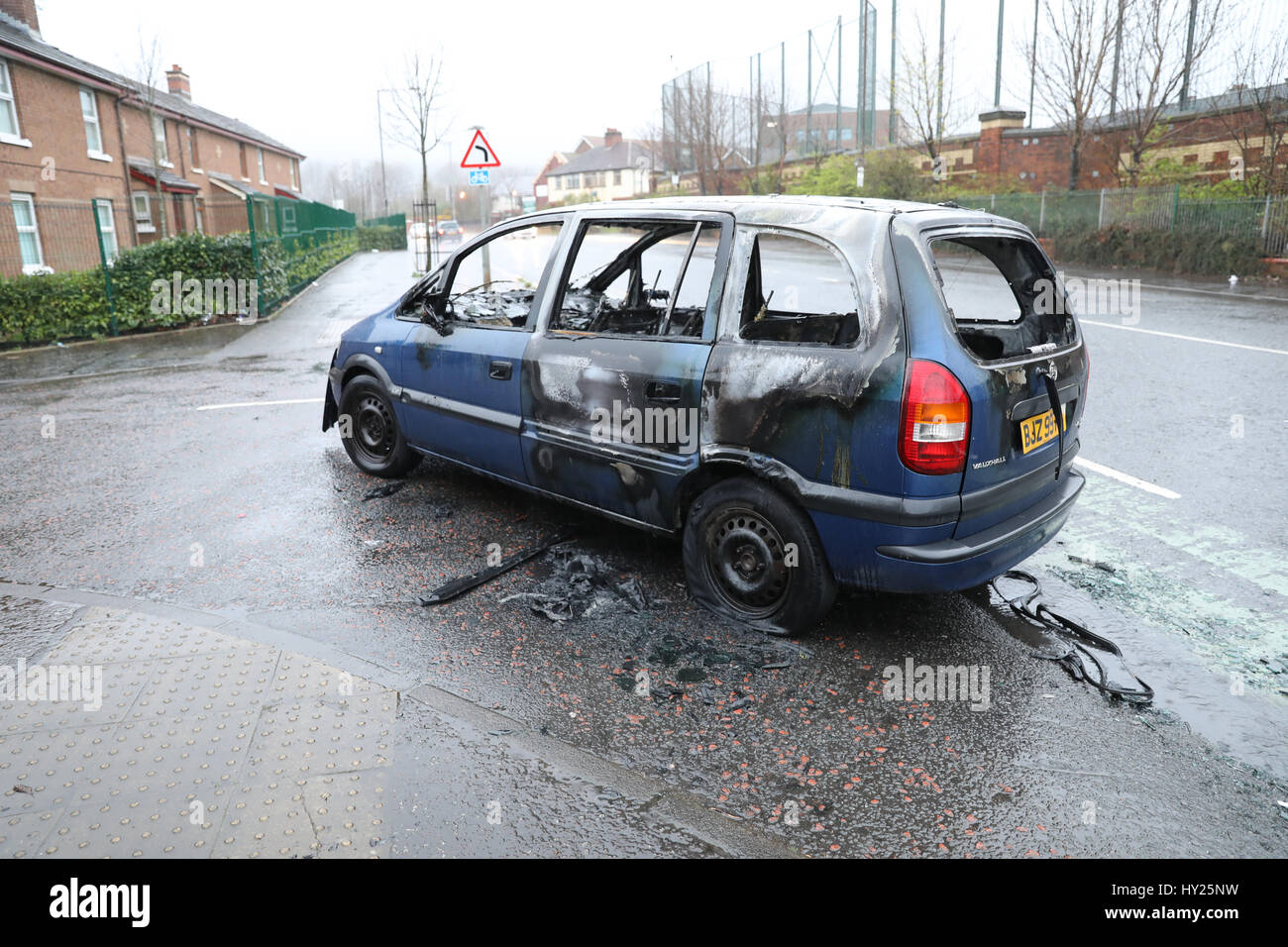 Belfast police car hi-res stock photography and images - Alamy