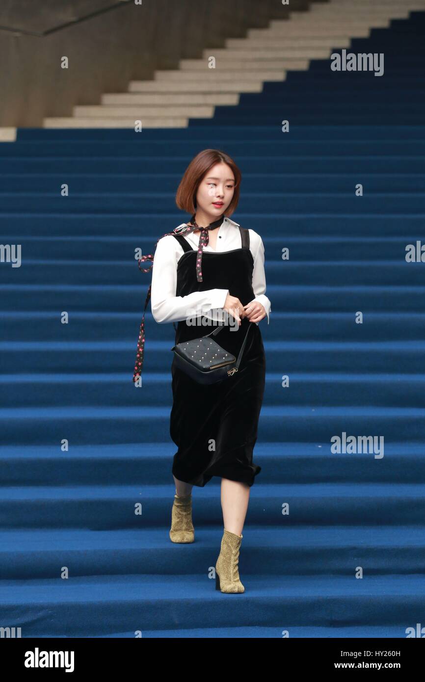 Seoul, Korea. 30th Mar, 2017. Su-hyang Im, Su-a Hong, Hee-joon Lee, Hui ...