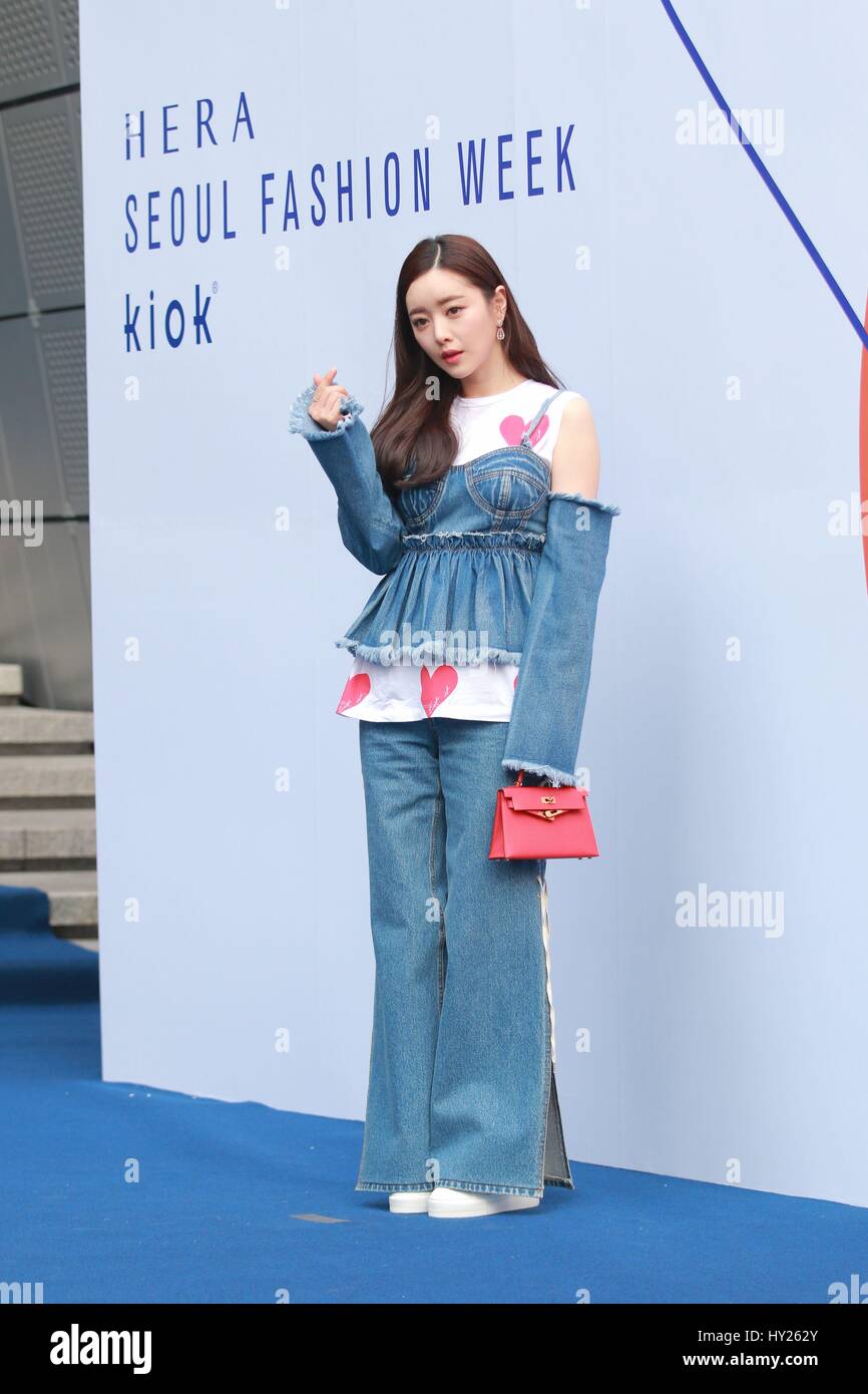 Seoul, Korea. 30th Mar, 2017. Su-hyang Im, Su-a Hong, Hee-joon Lee, Hui ...