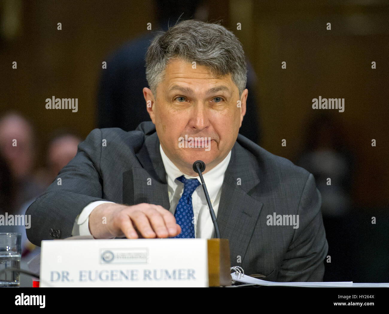 Washington, US. 30th Mar, 2017. Dr. Eugene Rumer, Director of RUSsia ...