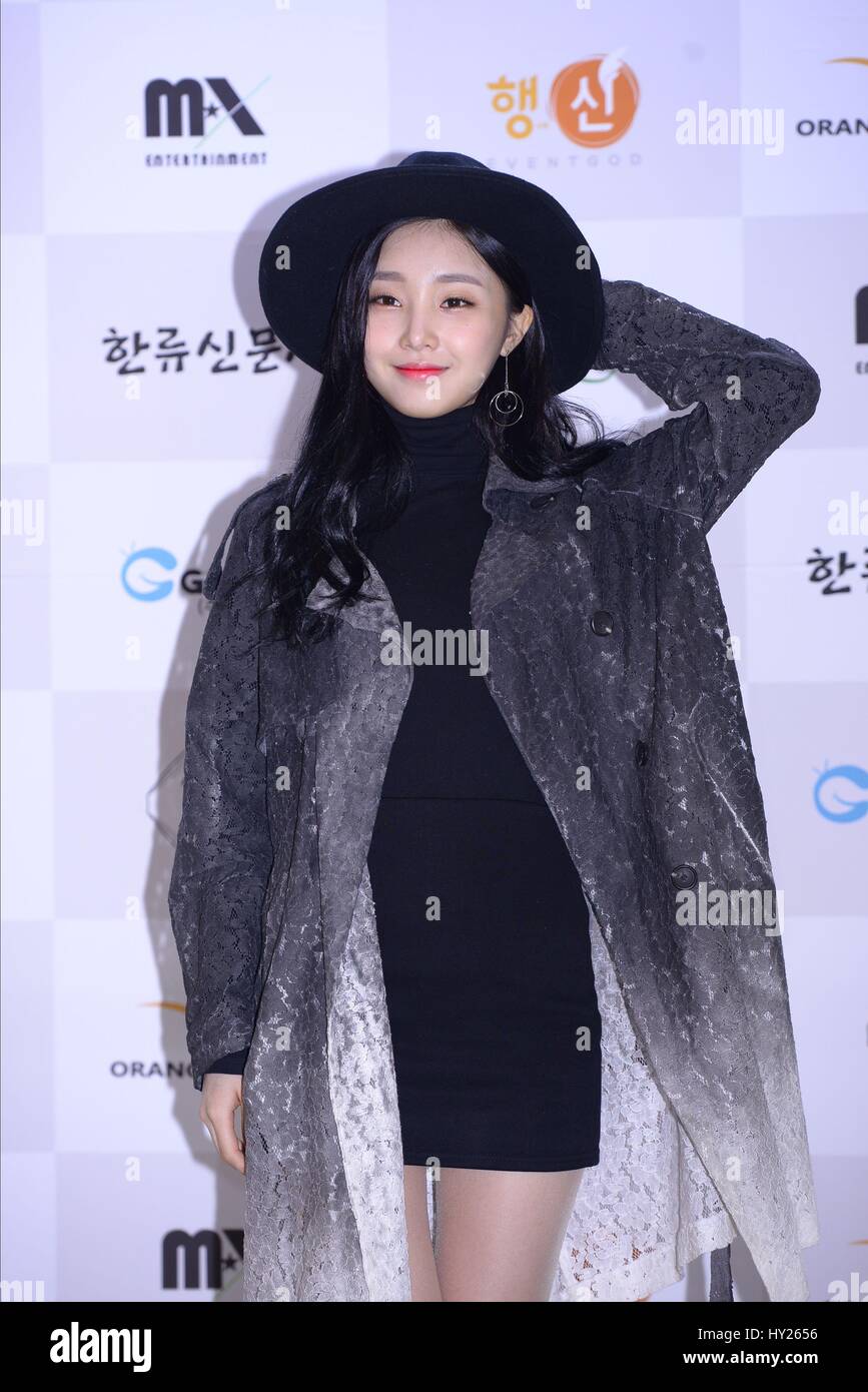 Seoul, Korea. 30th Mar, 2017. Oh Ji ho, Hong Jin Young, DKSOUL, Rainbow ...