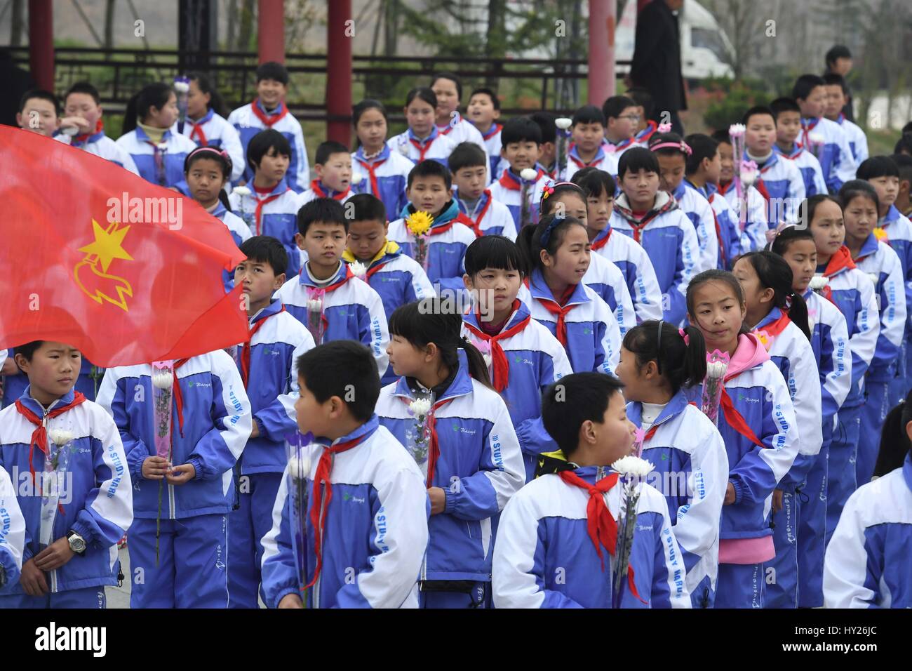 Chuzhou, Chuzhou, China. 30th Mar, 2017. As the Tomb Sweeping Day ...