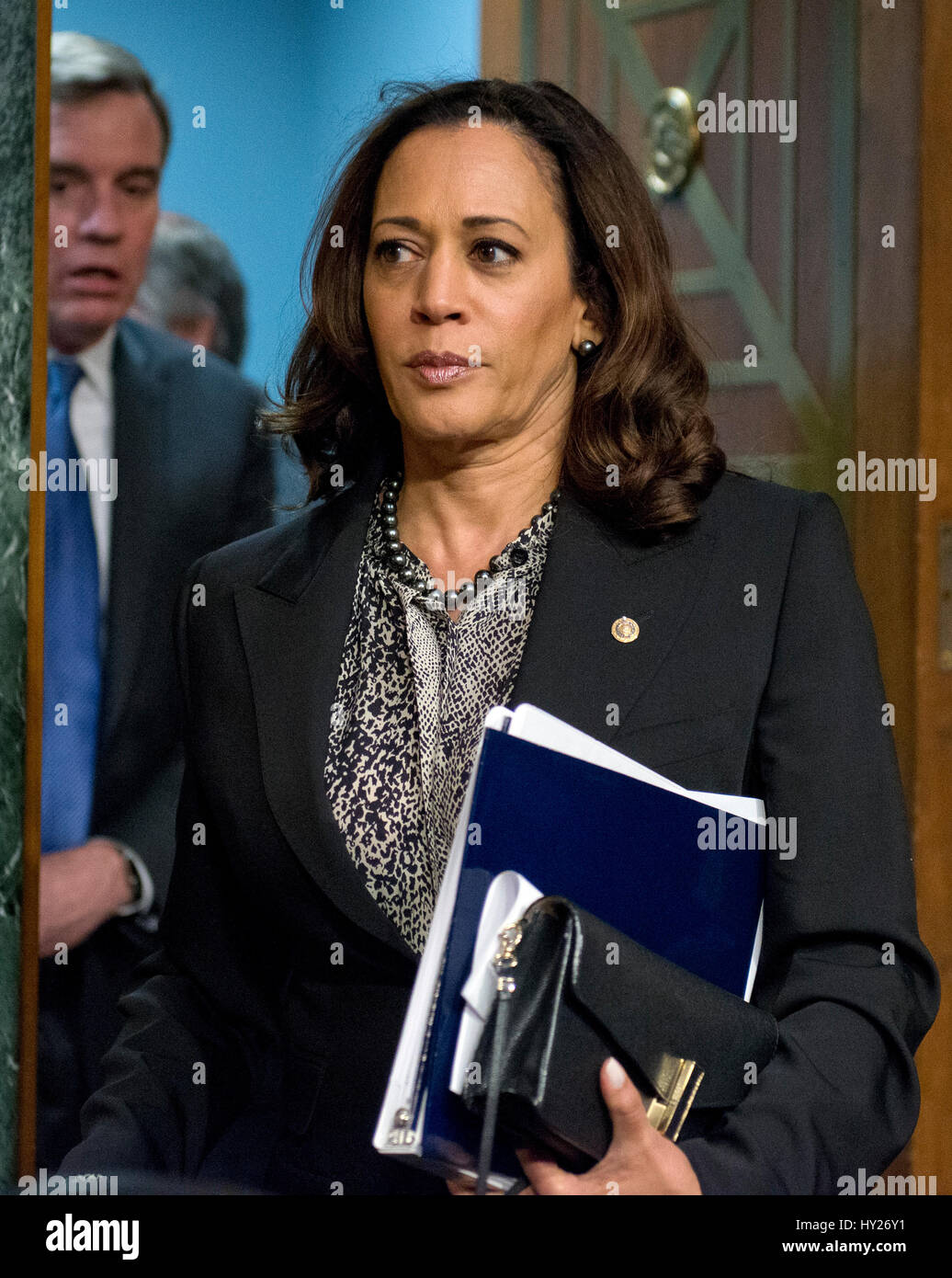 Washington, US. 30th Mar, 2017. United States Senator Kamala D. Harris ...