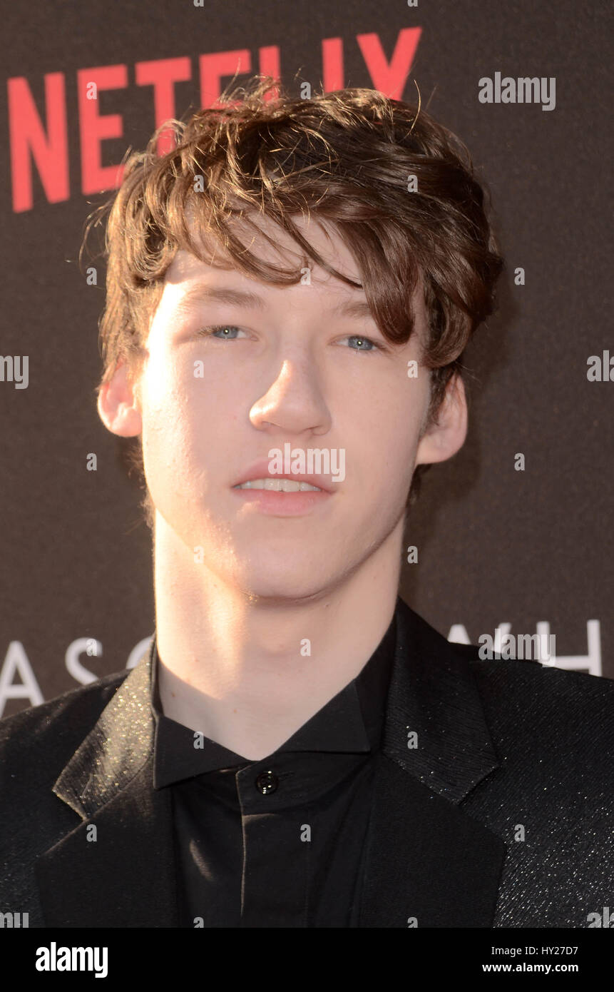 Los Angeles, Ca, USA. 30th Mar, 2017. Devin Druid at the premiere of ...