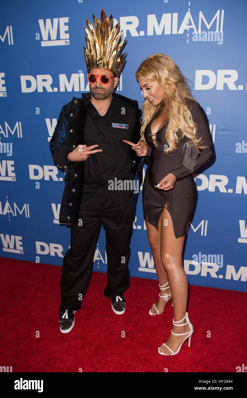 North Miami Beach, Florida, USA. 30th Mar, 2017. Farrah Abraham and Dr ...