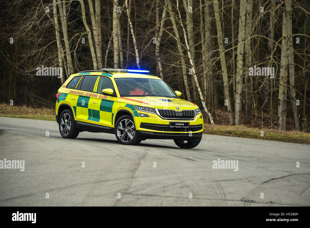 Bela Pod Bezdezem, Czech Republic. 30th Mar, 2017. Skoda Auto presents ...
