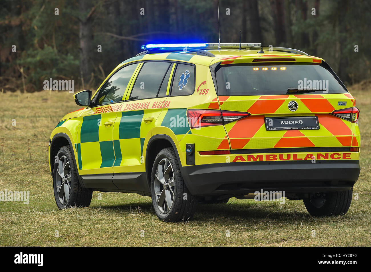 Skoda kodiaq ambulance hi-res stock photography and images - Alamy