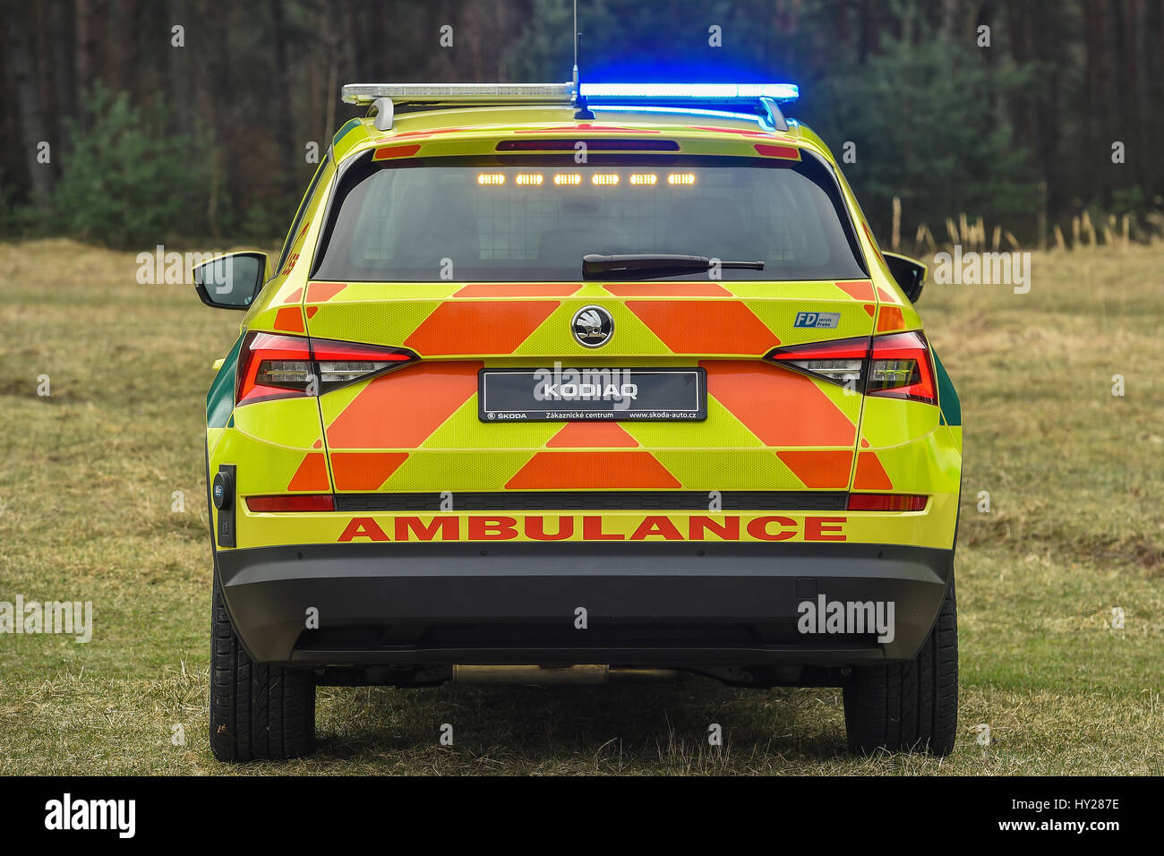 Skoda kodiaq ambulance hi-res stock photography and images - Alamy