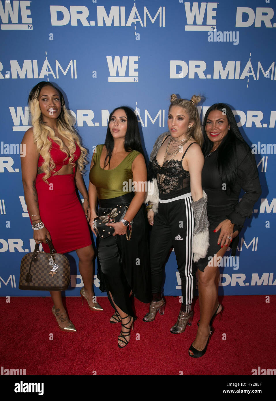 North Miami Beach, Florida, USA. 30th Mar, 2017. Guest and Renee ...