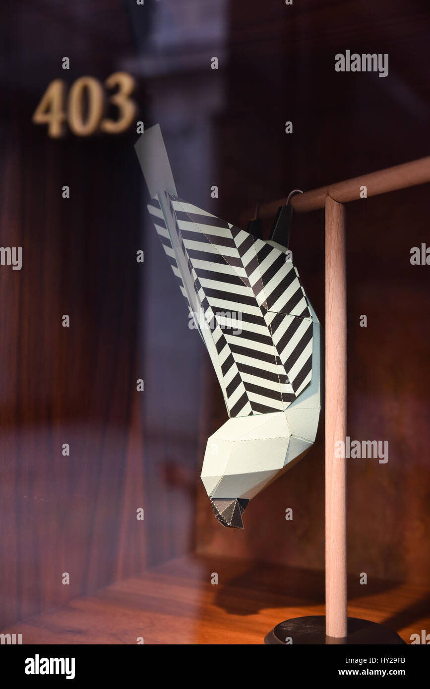 St James' Market, London, UK. 31st Mar, 2017. St James' Paper Aviary ...