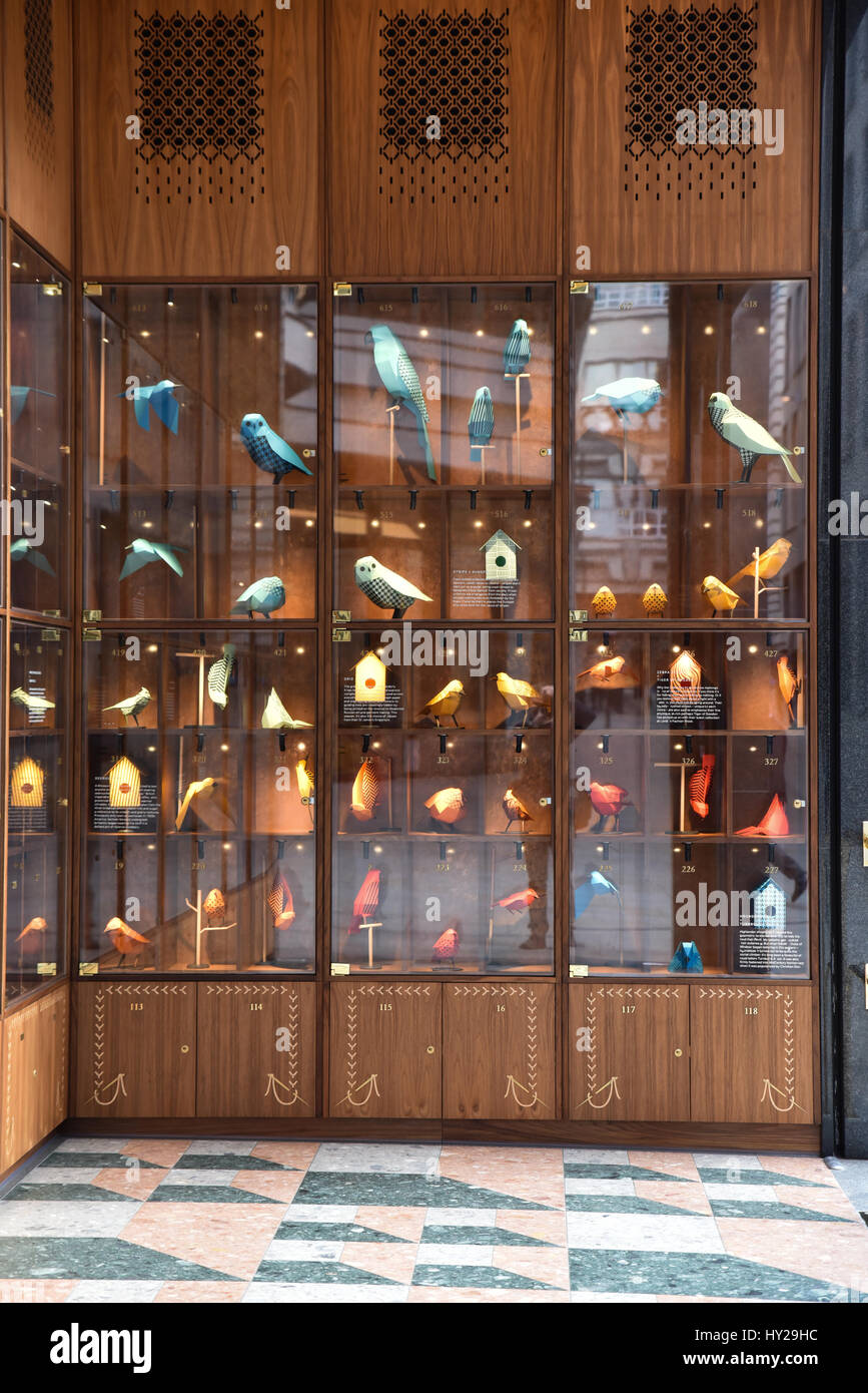 St james paper aviary art installation hi-res stock photography and ...