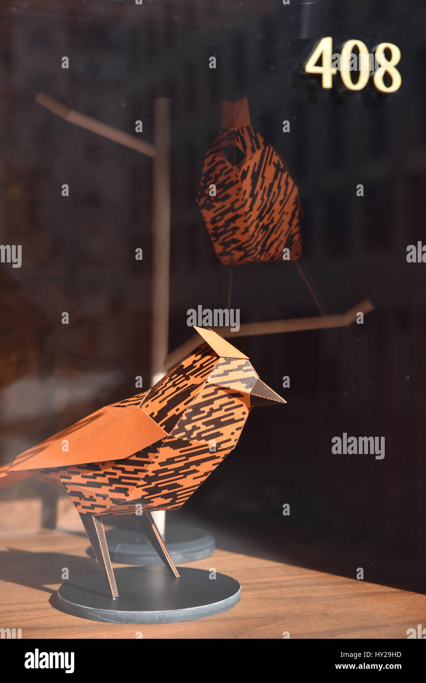 St james paper aviary art installation hi-res stock photography and ...