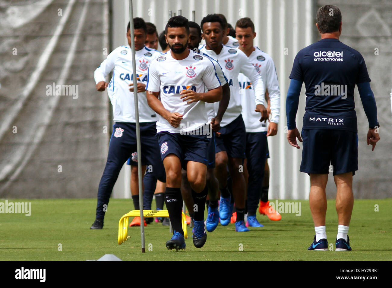 SÃO PAULO, SP - 31.03.2017: TREINO DO CORINTHIANS - William during the ...