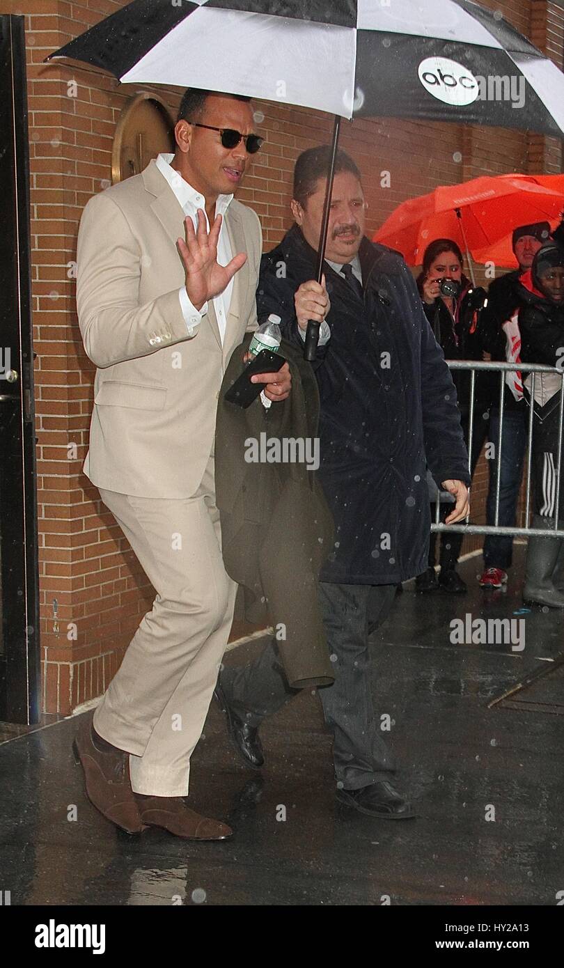 New York, NY, USA. 31st Mar, 2017. Alex Rodriguez, former Major League ...