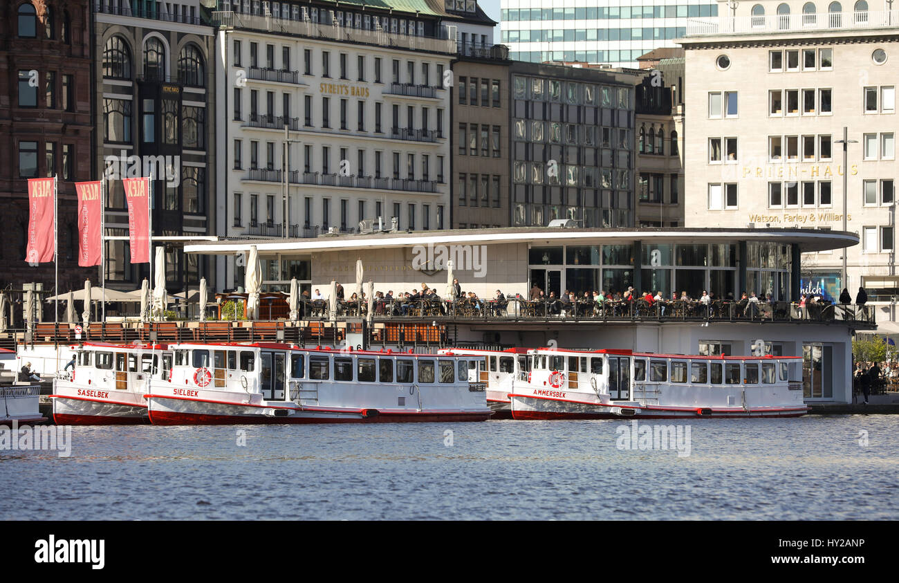 Alster pavilion hi-res stock photography and images - Alamy
