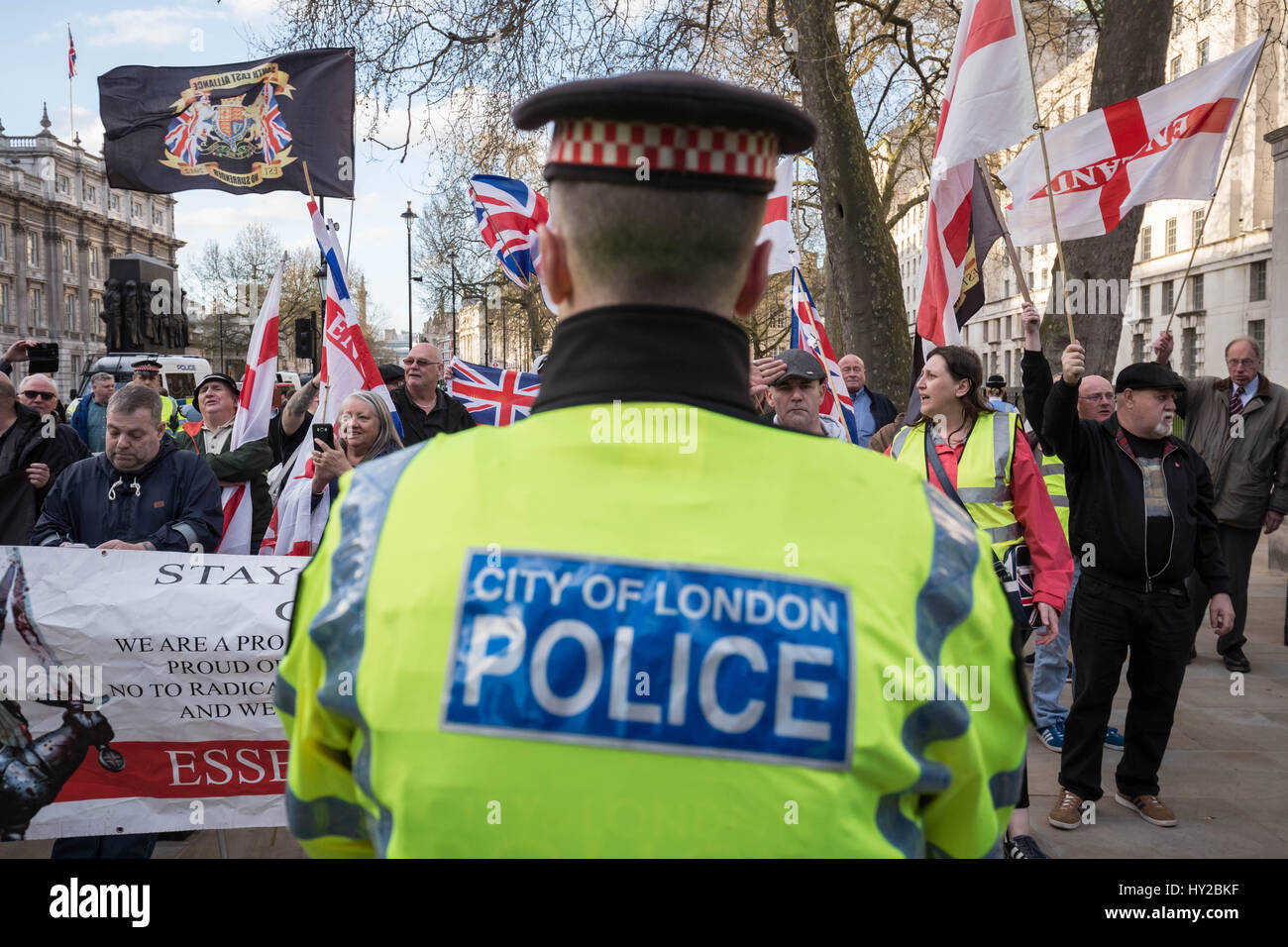 Far right protest hi-res stock photography and images - Alamy