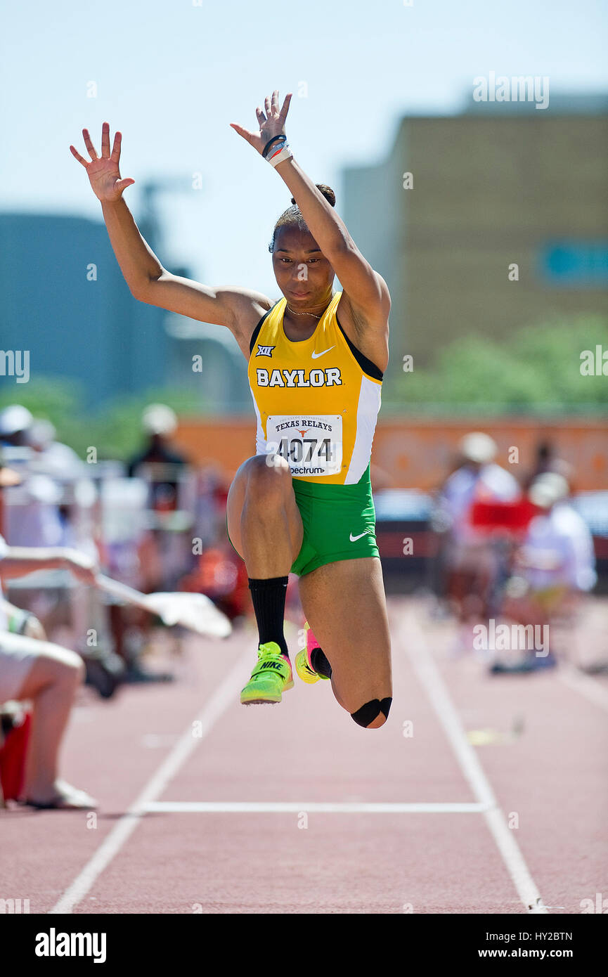 March 31, 2017: Rachel Toliver #4074 with Baylor University in action ...