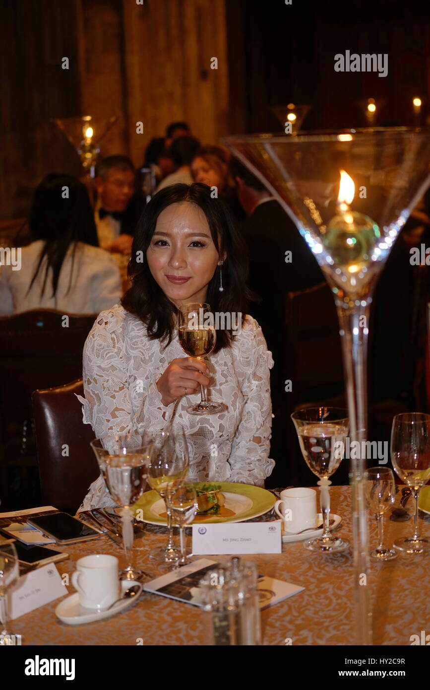 London, England, UK. 31st Mar, 2017. Lui Jing Award the Master of the ...