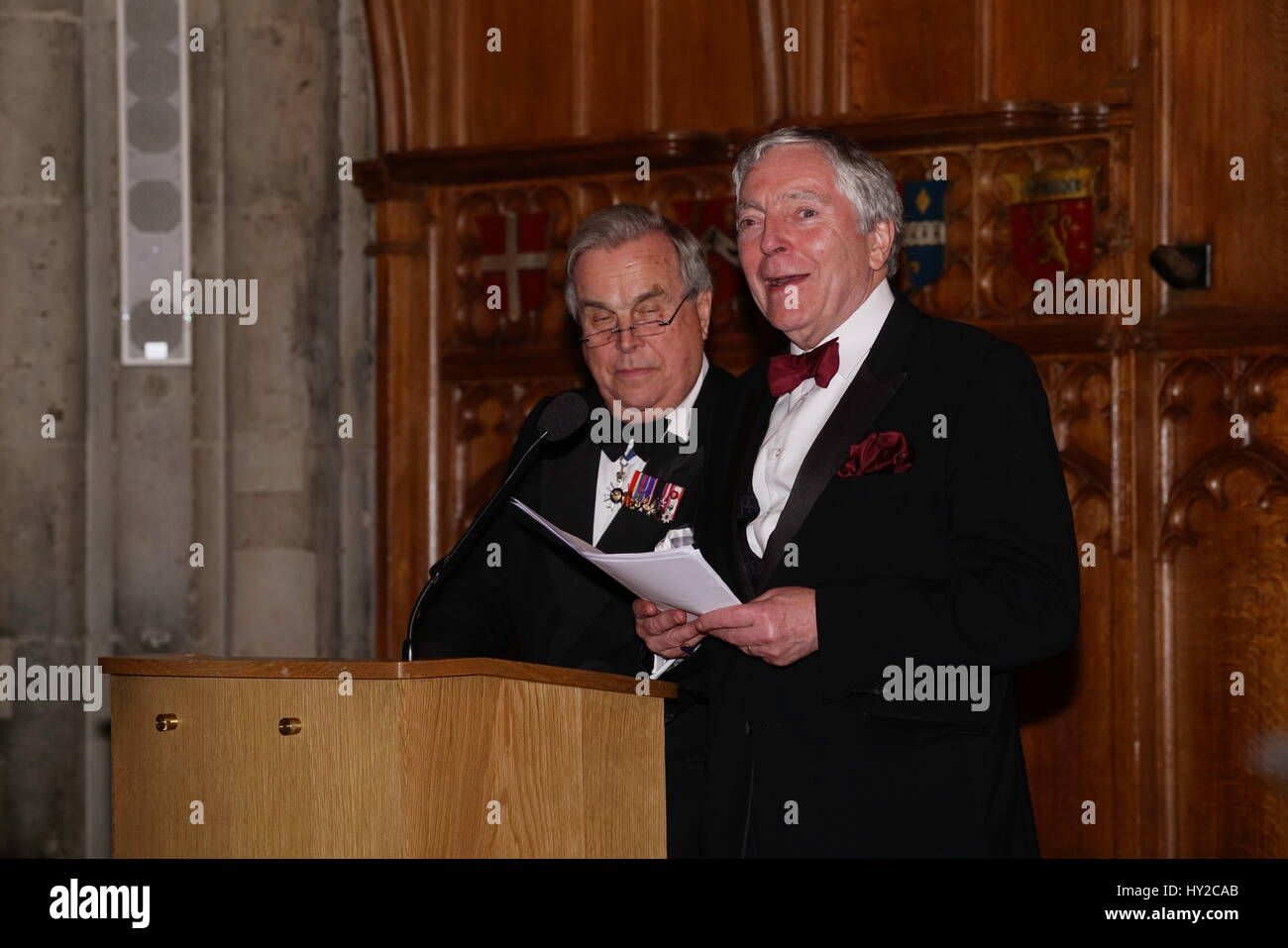 London, England, UK. 31st Mar, 2017. Lord David Brewer, Lord Clement ...