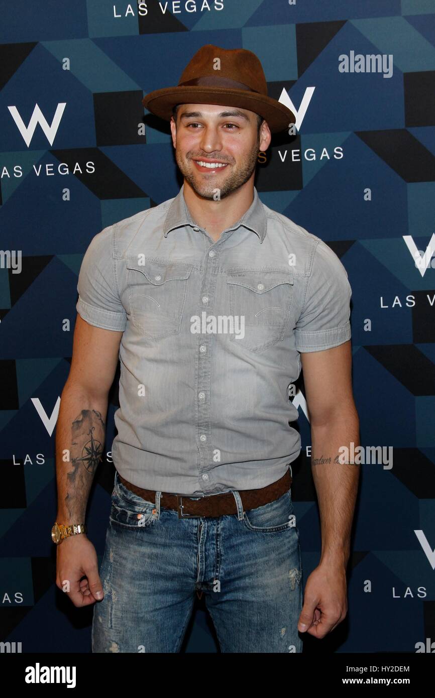 Las Vegas, NV, USA. 31st Mar, 2017. Ryan Guzman at arrivals for W Las ...