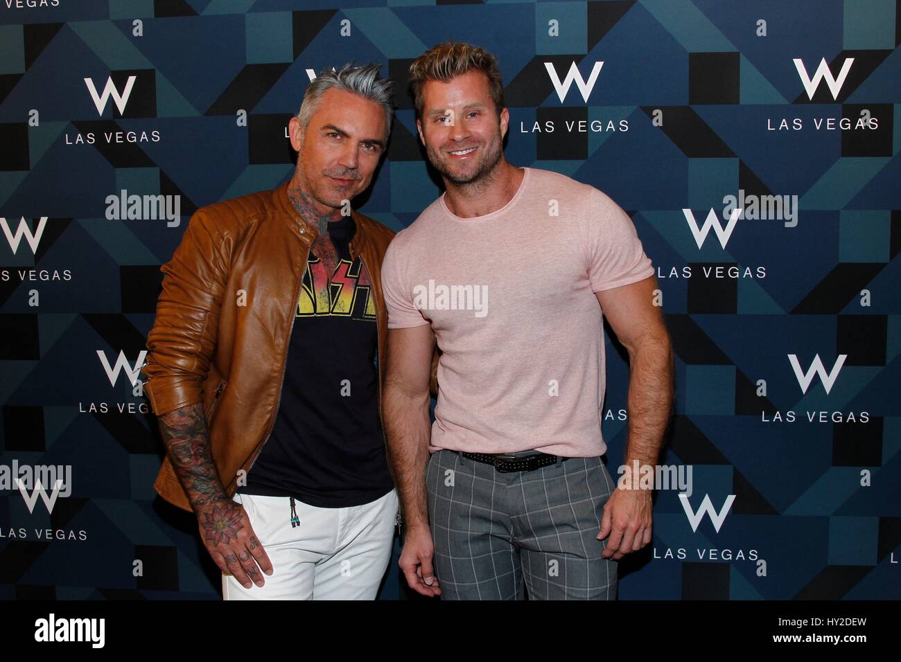 Las Vegas, NV, USA. 31st Mar, 2017. Brandon Liberati, Craig Ramsay at ...