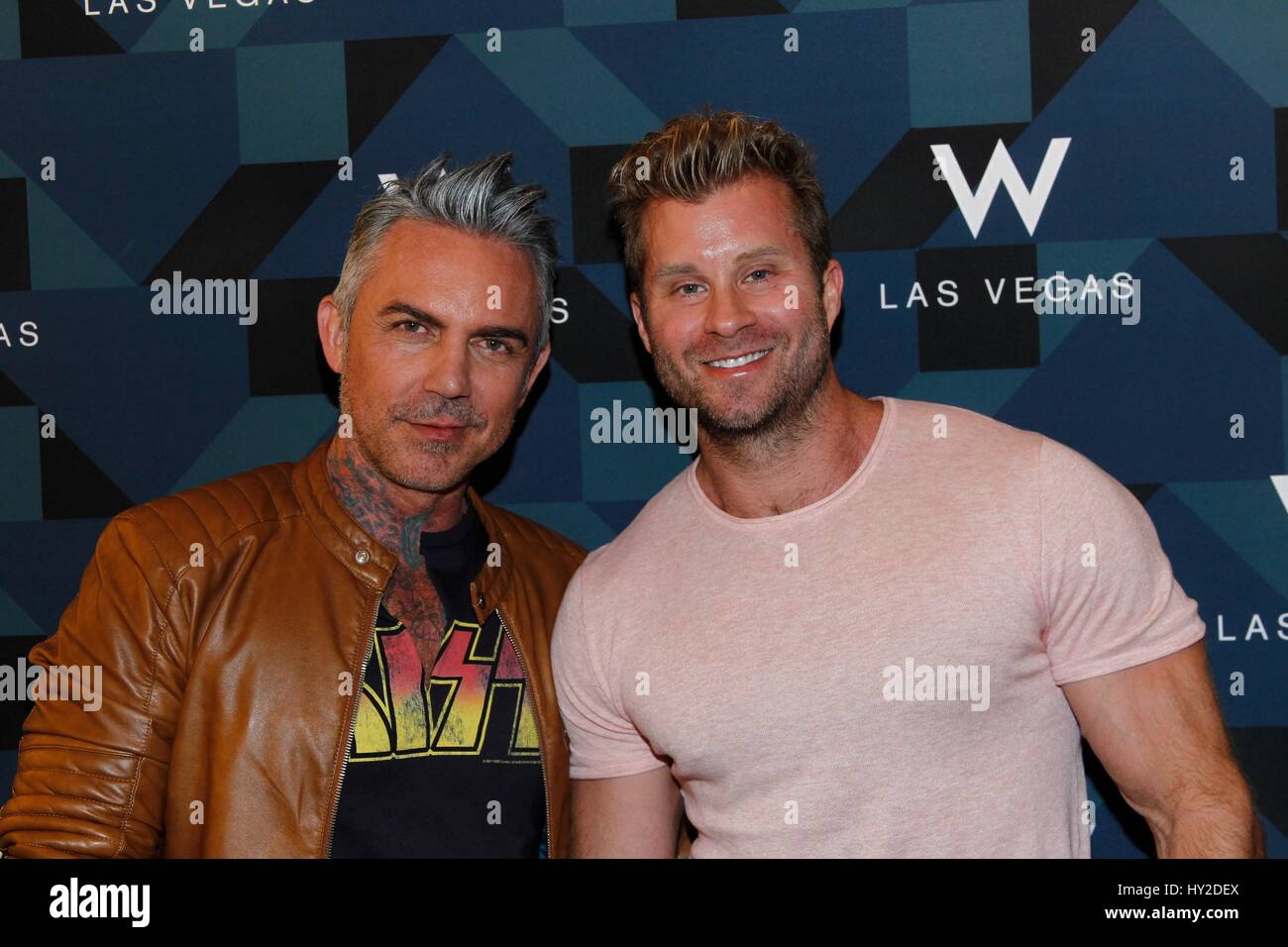 Las Vegas, NV, USA. 31st Mar, 2017. Brandon Liberati, Craig Ramsay at ...