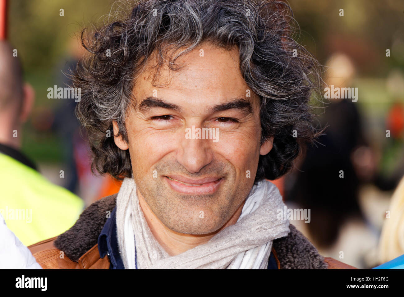 Paris, France. 31st March, 2017. David Strano, animal art photographer ...