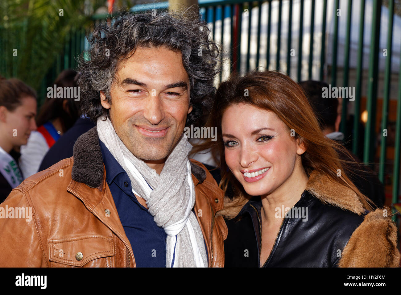 Paris, France. 31st March, 2017. David Strano and Regina Rebecca attend ...