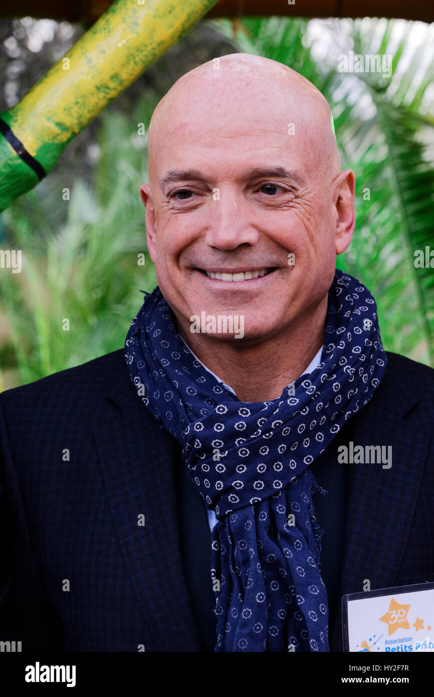 Paris, France. 31st March, 2017. Louis Bodin, Meteorologist-Forecasting ...