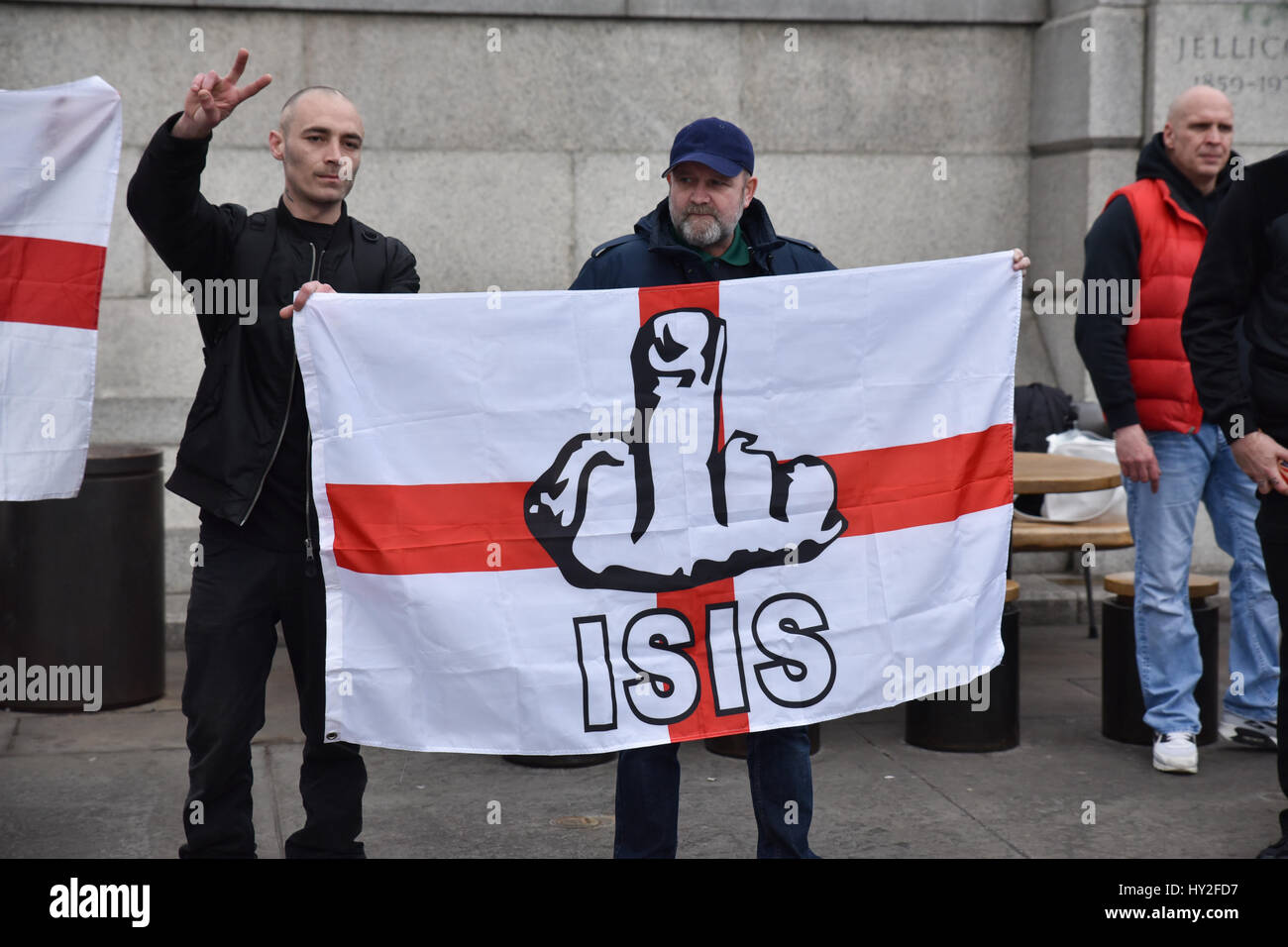 Britain first edl english hi-res stock photography and images - Alamy