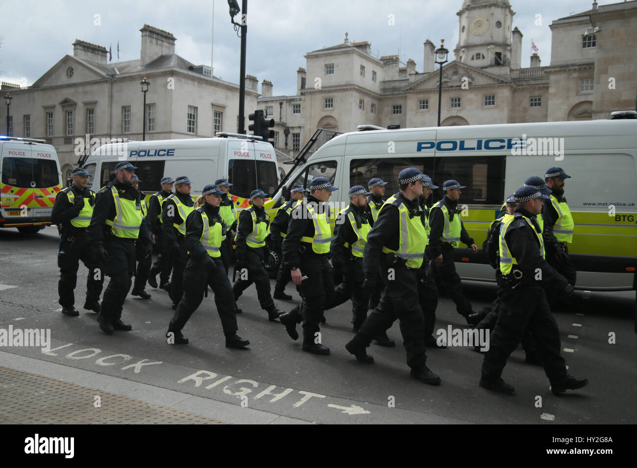 London UK 01 April 2017 The EDL (English Defence League) and Britain ...