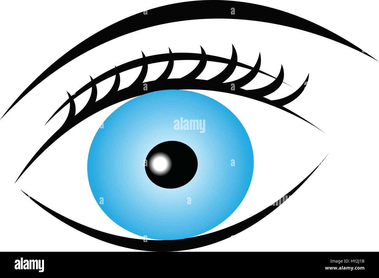 Blue Eye Clip Art