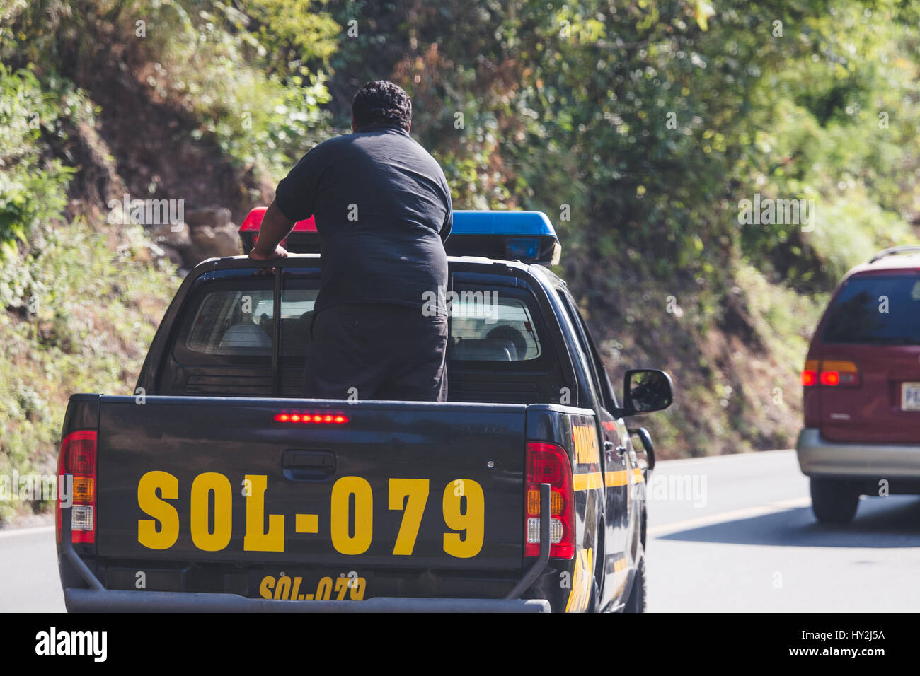 Guatemalan national police hi-res stock photography and images - Alamy