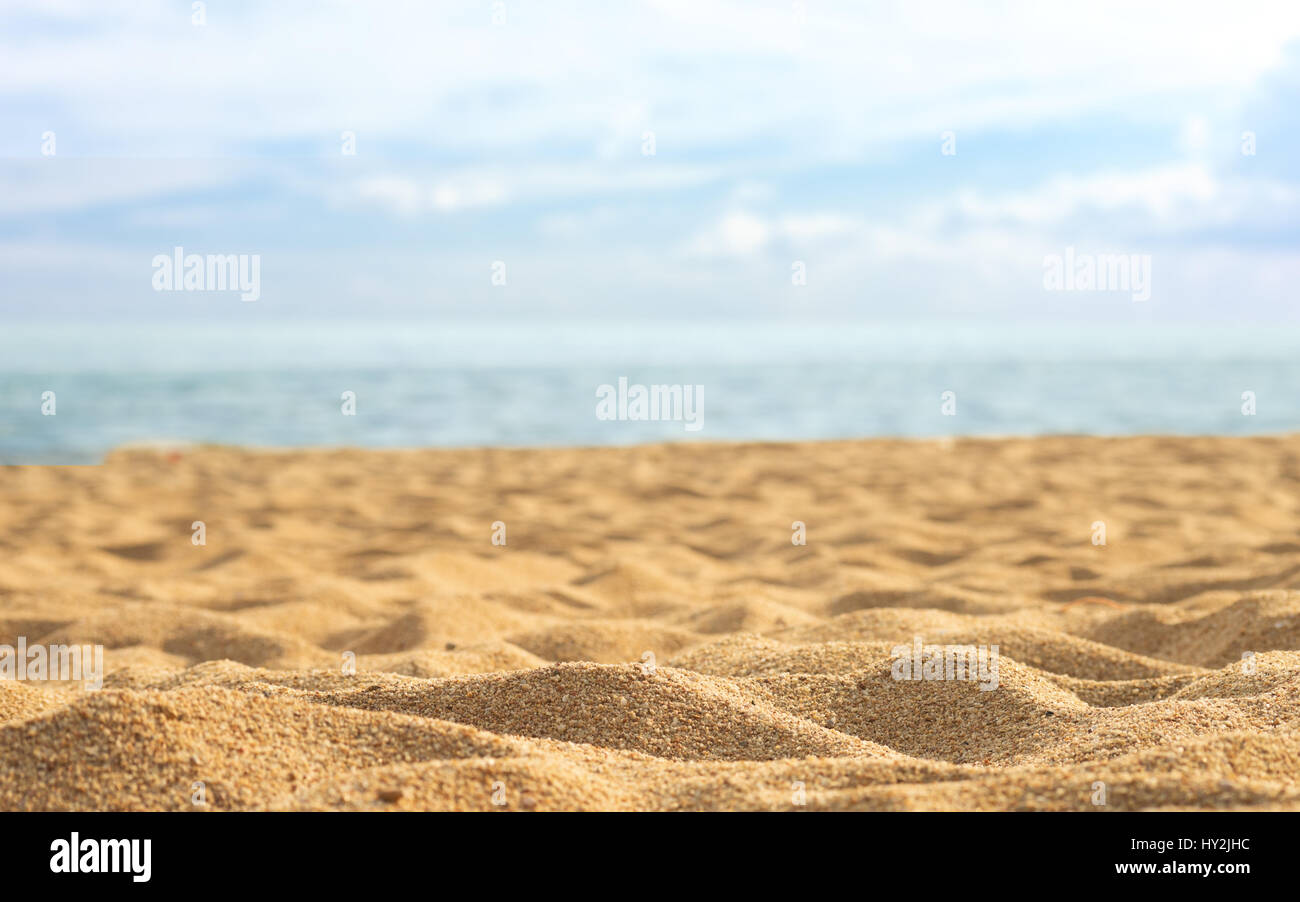 beautiful sand beach Stock Photo - Alamy