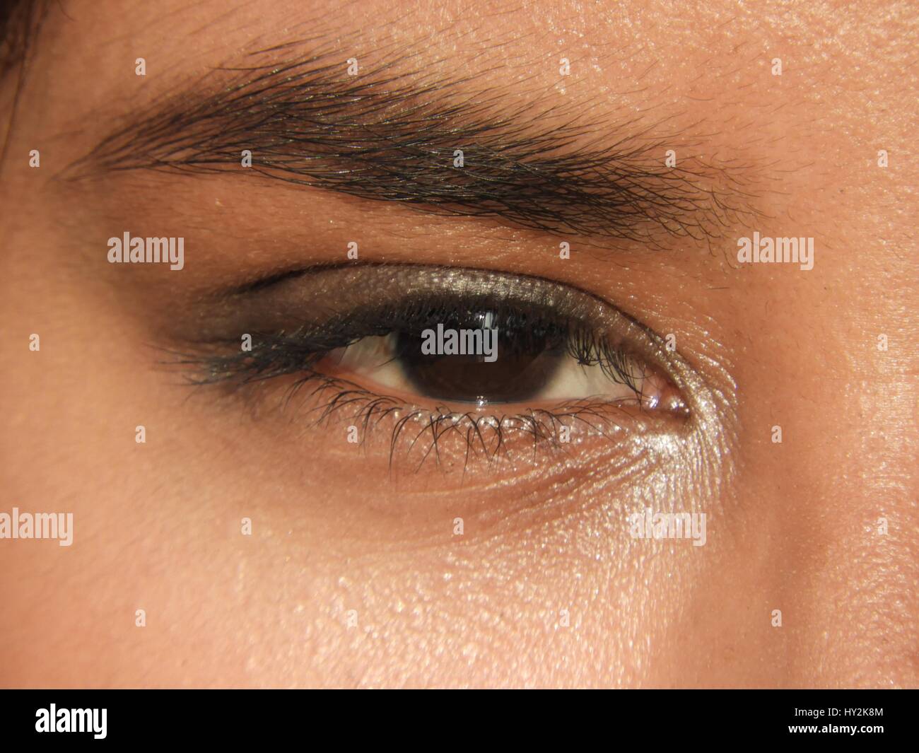 Female eye hi-res stock photography and images - Alamy