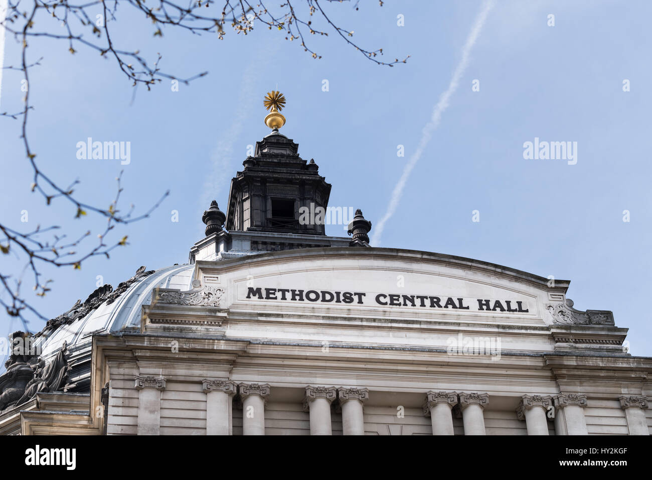 Methodist central hall london hi-res stock photography and images - Alamy