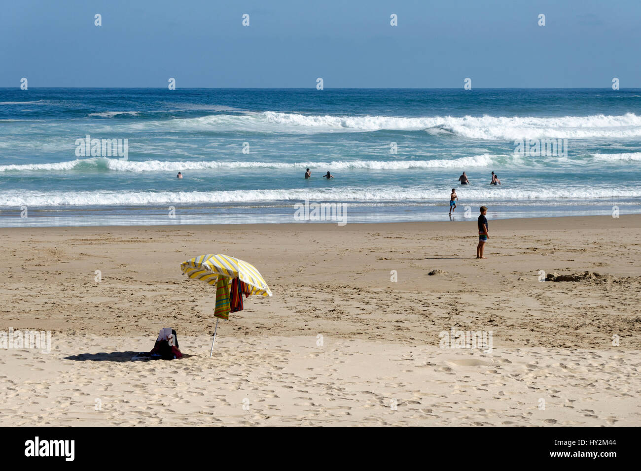 Beach scene, Western Cape, South Africa Stock Photo - Alamy