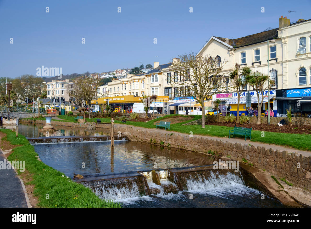 Dawlish a seaside town in South Devon England UK Stock Photo - Alamy