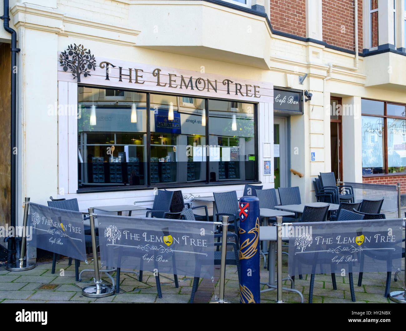 Teignmouth a seaside town in Devon England UK The Lemon Tree Stock ...