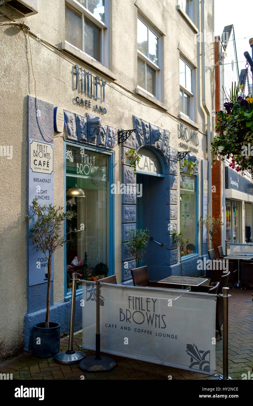 Devon seaside cafe hi-res stock photography and images - Alamy