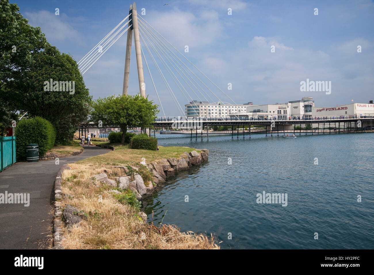 Southport Marine Parade Bridge High Resolution Stock Photography and ...