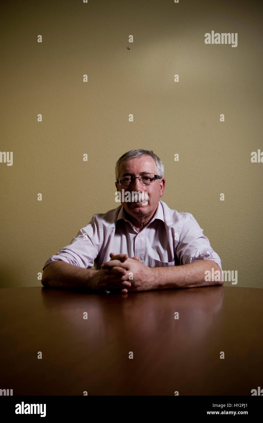Ignacio Fernandez Toxo, General Secretary of the Spanish union Workers ...