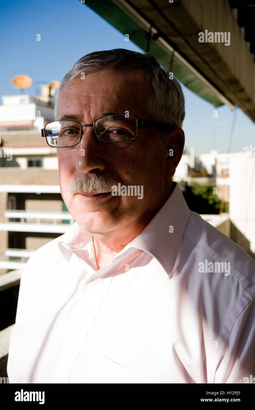 Ignacio Fernandez Toxo, General Secretary of the Spanish union Workers ...